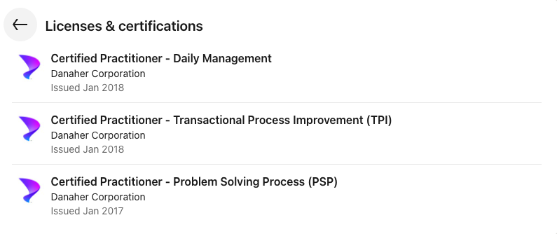 The Danaher Business System | In Practise